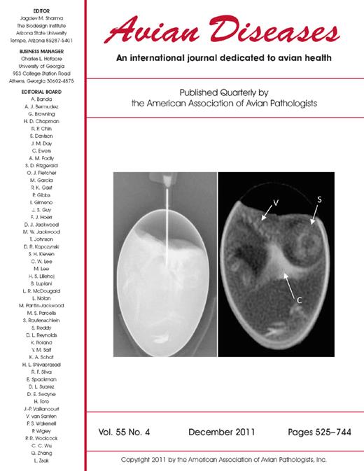 History of the Front Covers of Avian Diseases